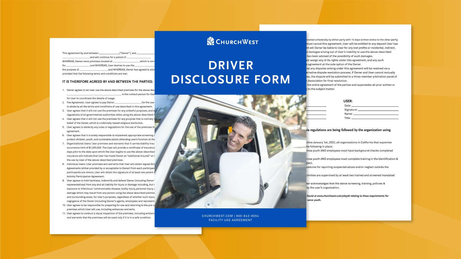 Transportation Resources: Sample Driver Disclosure Form | ChurchWest