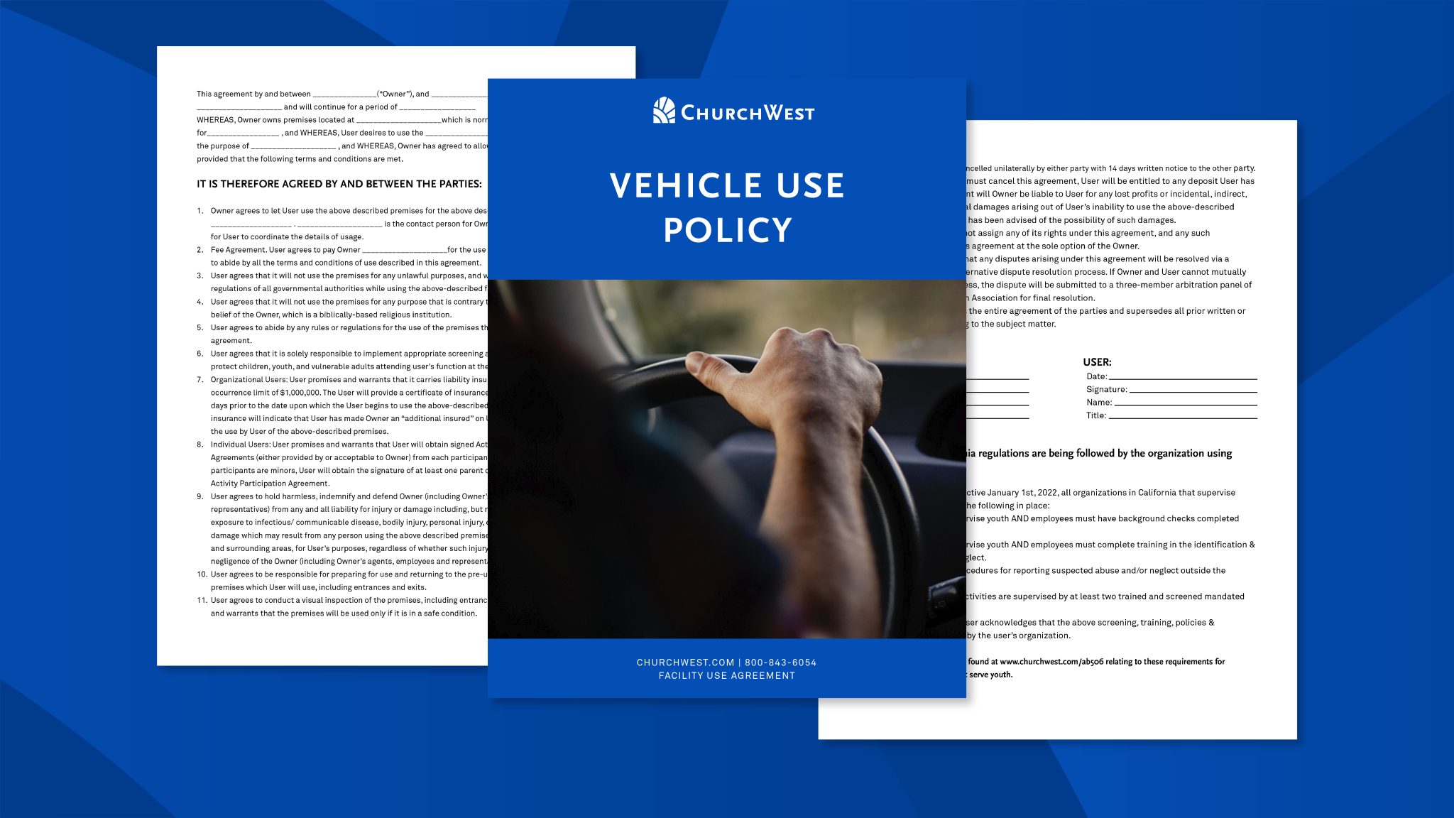 Transportation Resources: Sample Vehicle Use Policy | ChurchWest